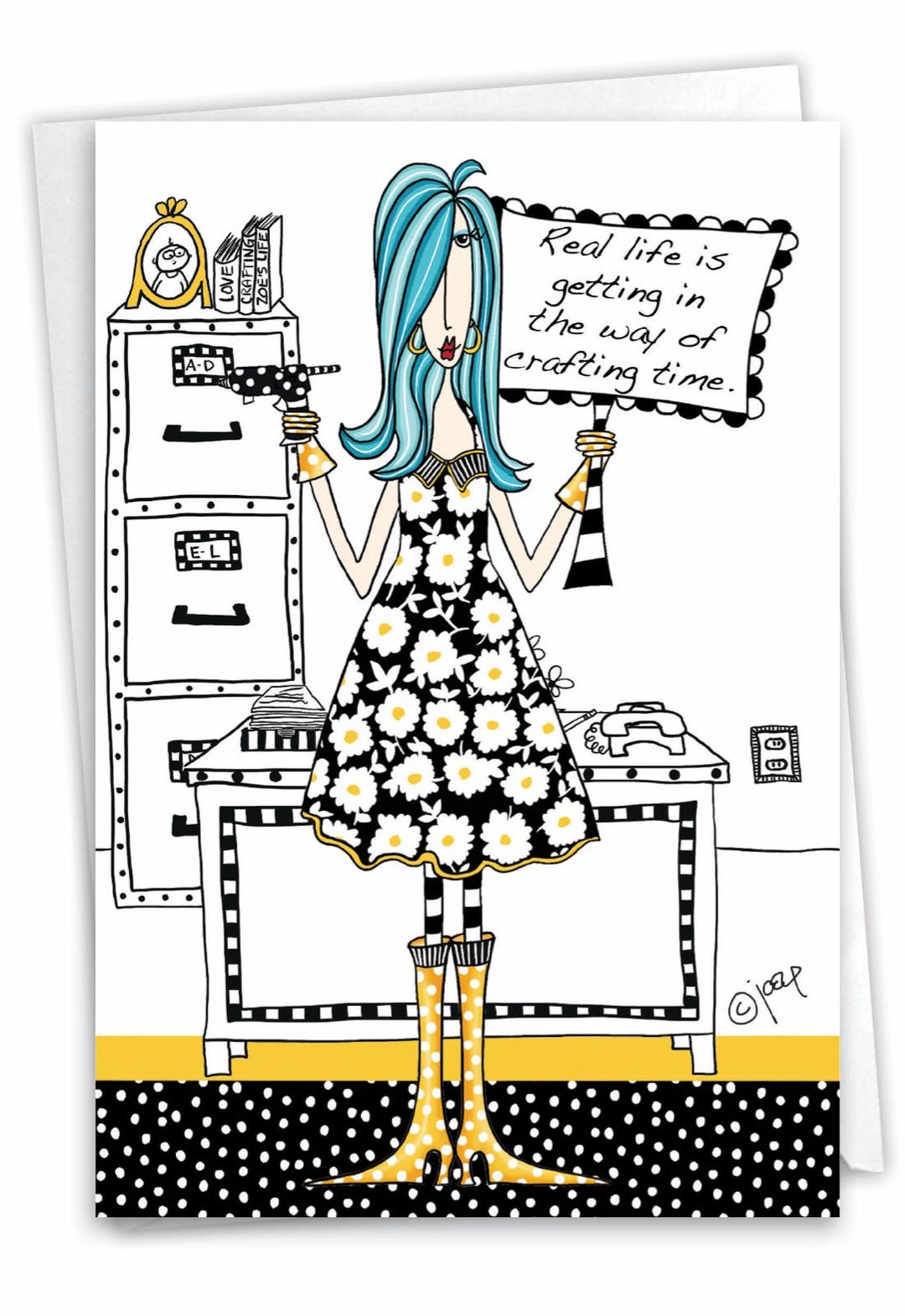 Nobleworks Funny Birthday Greeting Card With 5 X 7 Inch Envelope 1 Card ...