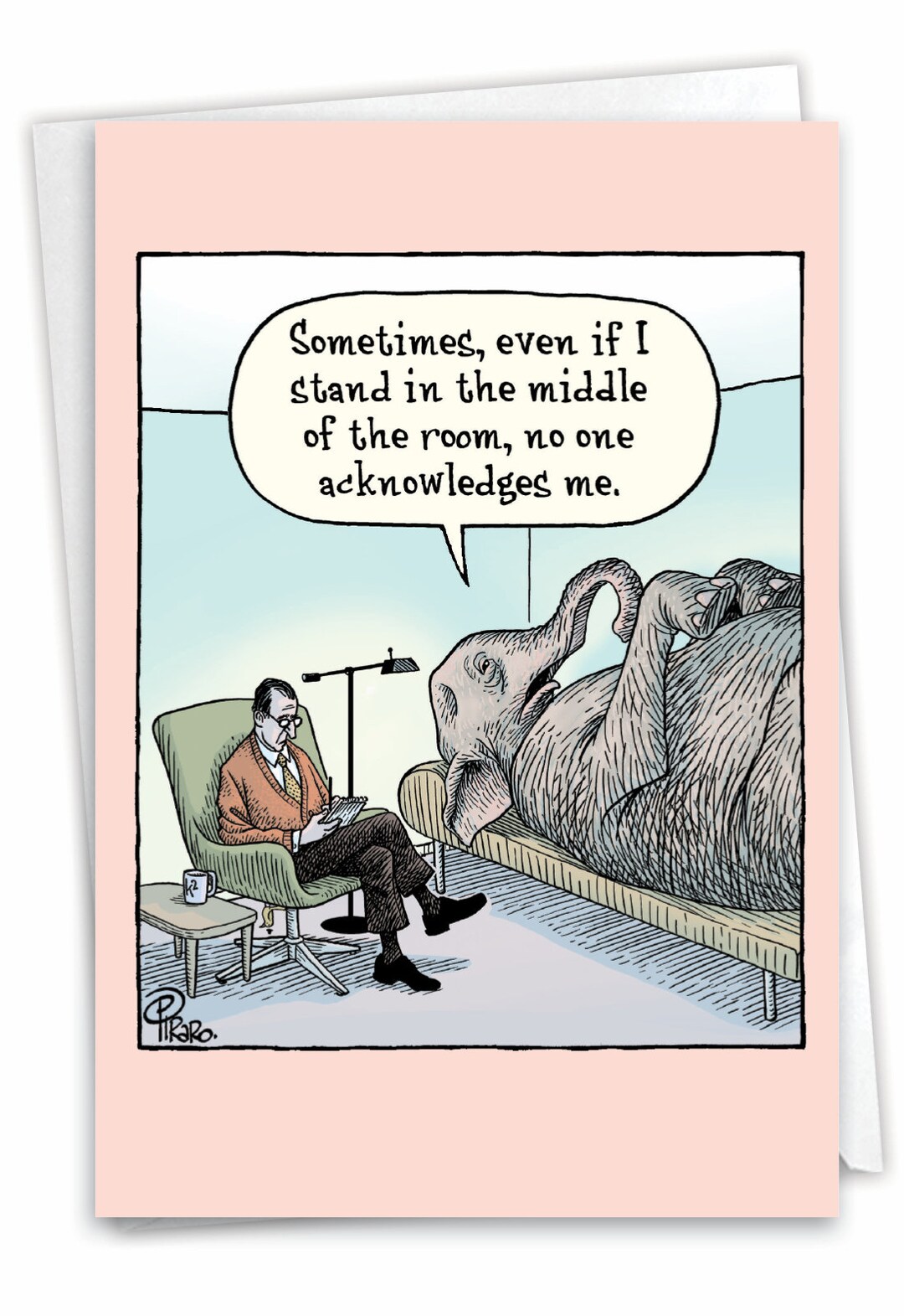 Nobleworks Funny Birthday Greeting Card With 5 X 7 Inch - Etsy