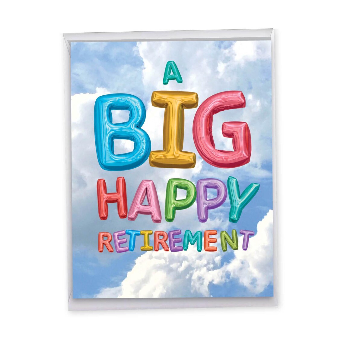Jumbo Retirement Greeting Card From Us 8.5x11 Inch With Envelope (1 ...