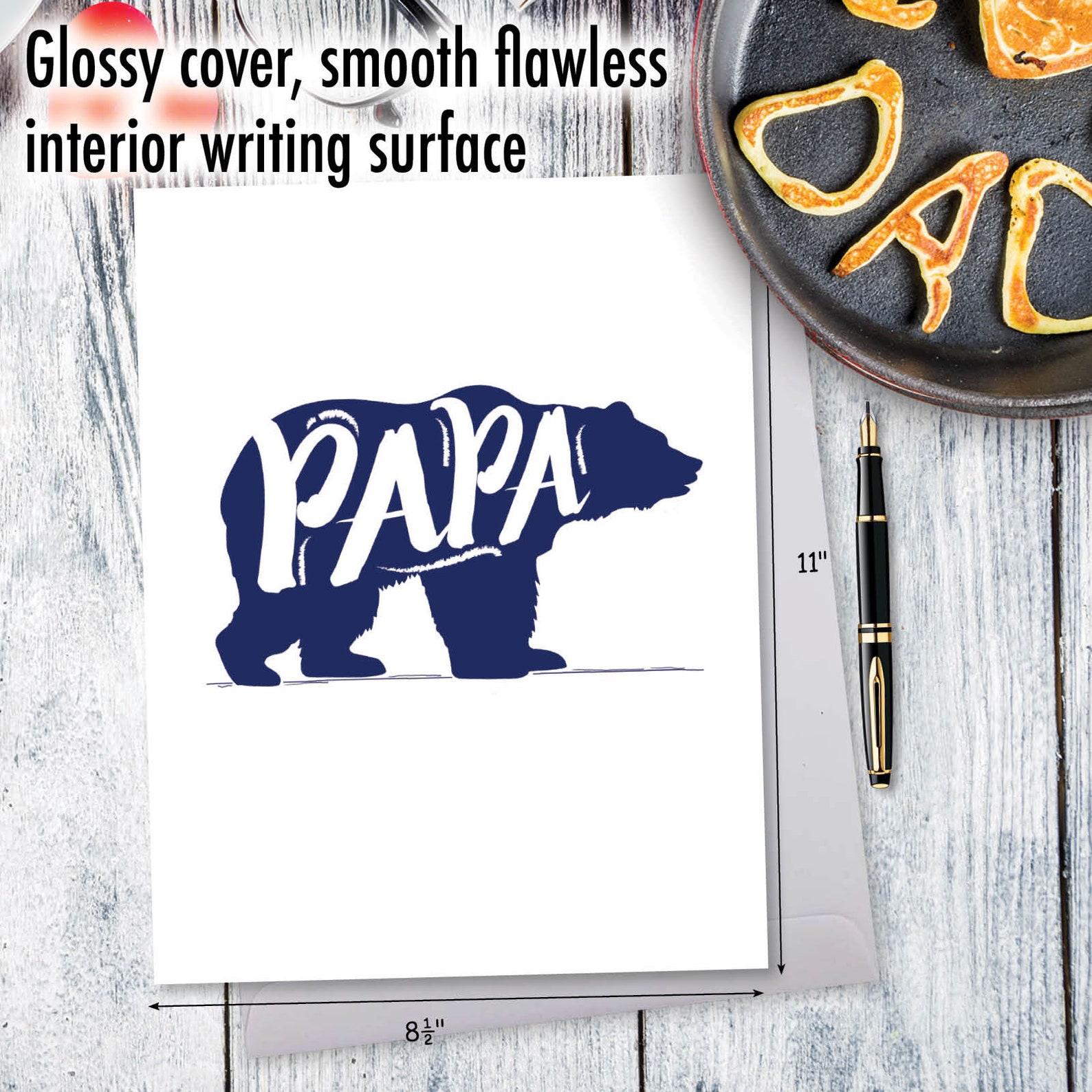 Jumbo, Large Father's Day Greeting Card 8.5x11 Inch With Envelope (1 ...