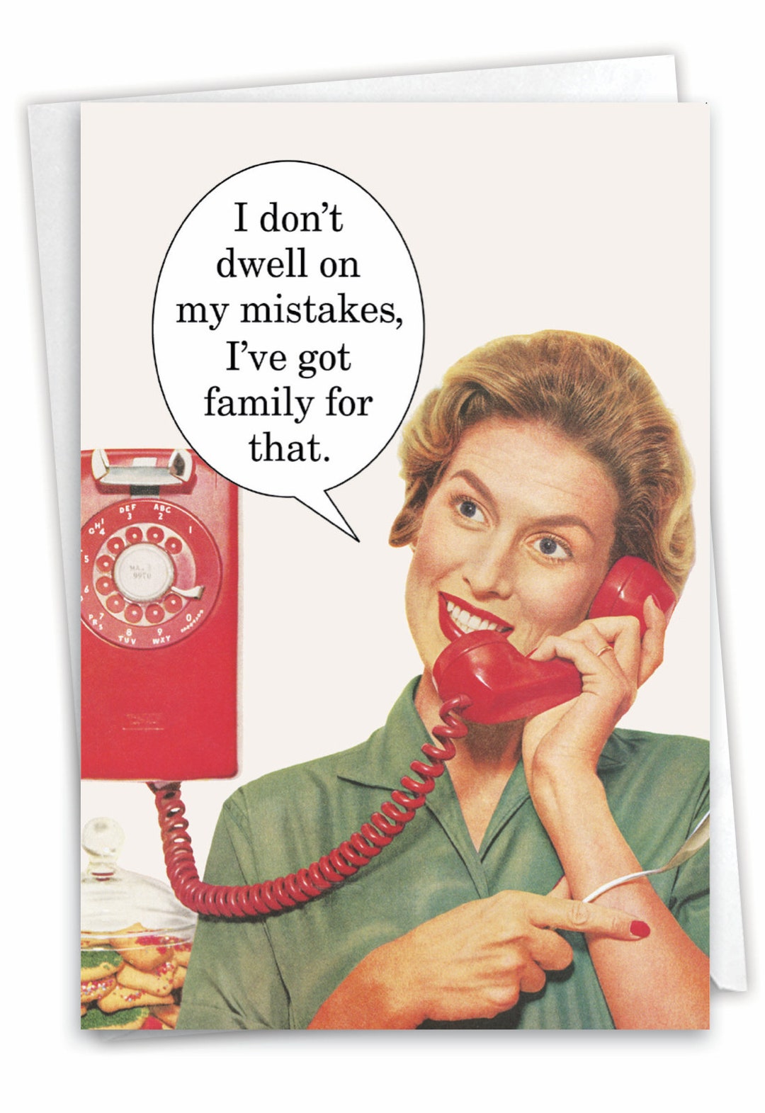 Hysterical Birthday Greeting Card With 5 X 7 Inch Envelope 1 Card