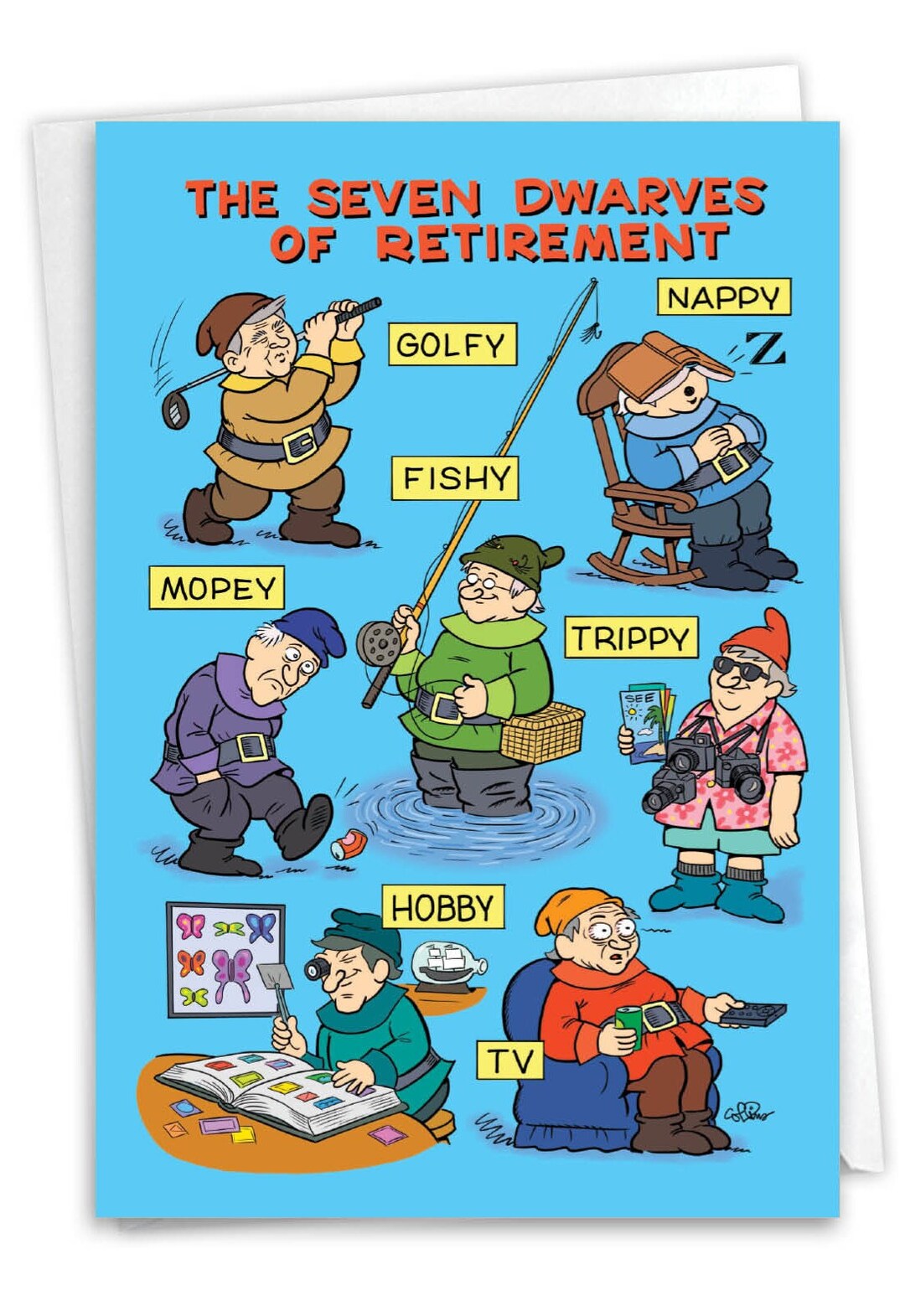 Funny Retirement Greeting Card W/ Envelope (1 Card) Co-workergood ...