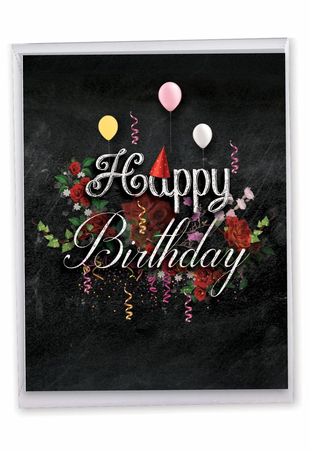 Jumbo Birthday Greeting Card 8.5 X 11 Inch With Envelope 1 Pack Big ...