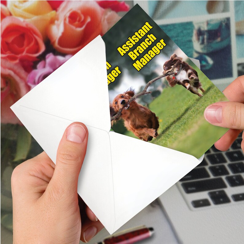 Branch Managers: Hysterical Birthday Printed Card - Etsy