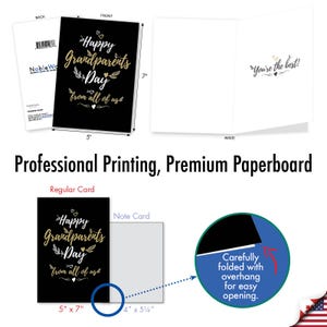 The Best Card Company Grandparents Day Greeting Card From Us With 5x7 ...