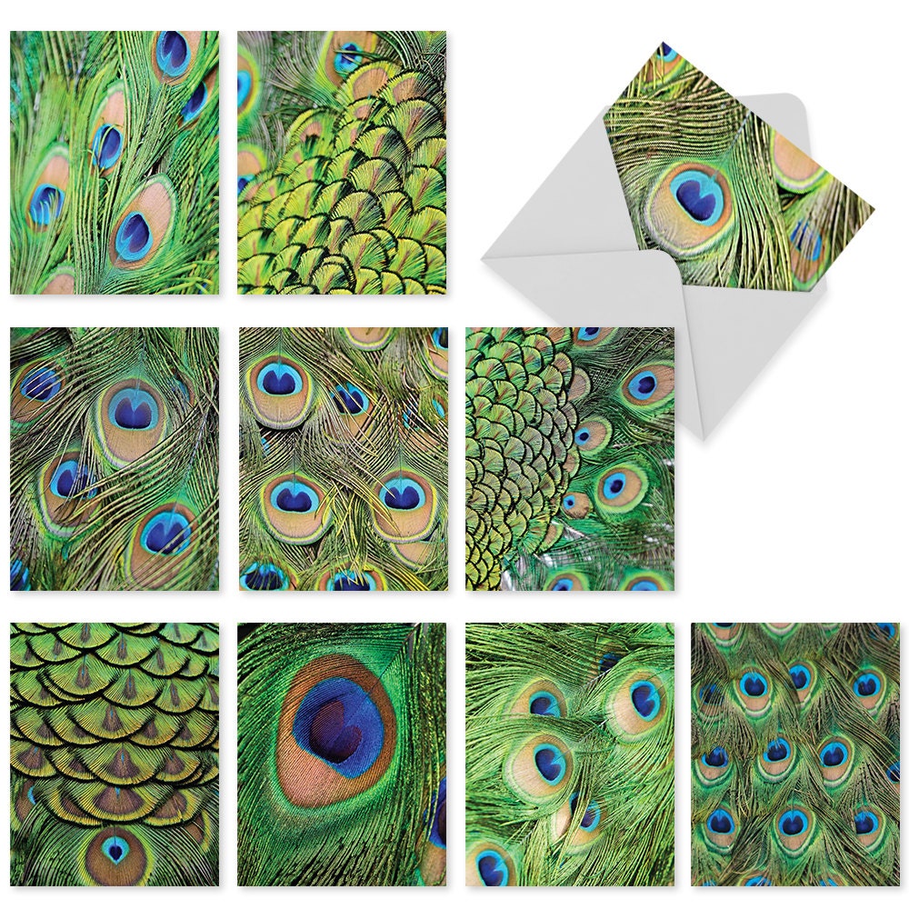 10 Assorted Blank Notecards Pack Set 4 X 5.12 Inch With - Etsy