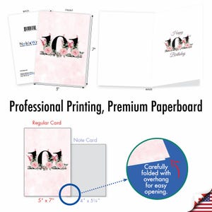 101th Milestone Birthday Greeting Card With 5 X 7 Inch Envelope (1 Card ...