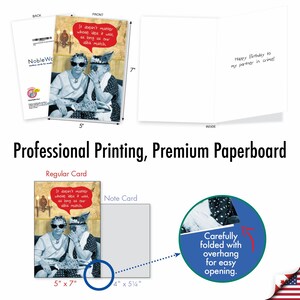 Pack of 3 Funny Birthday Greeting Cards With Envelopes (1 Design, 3 ...