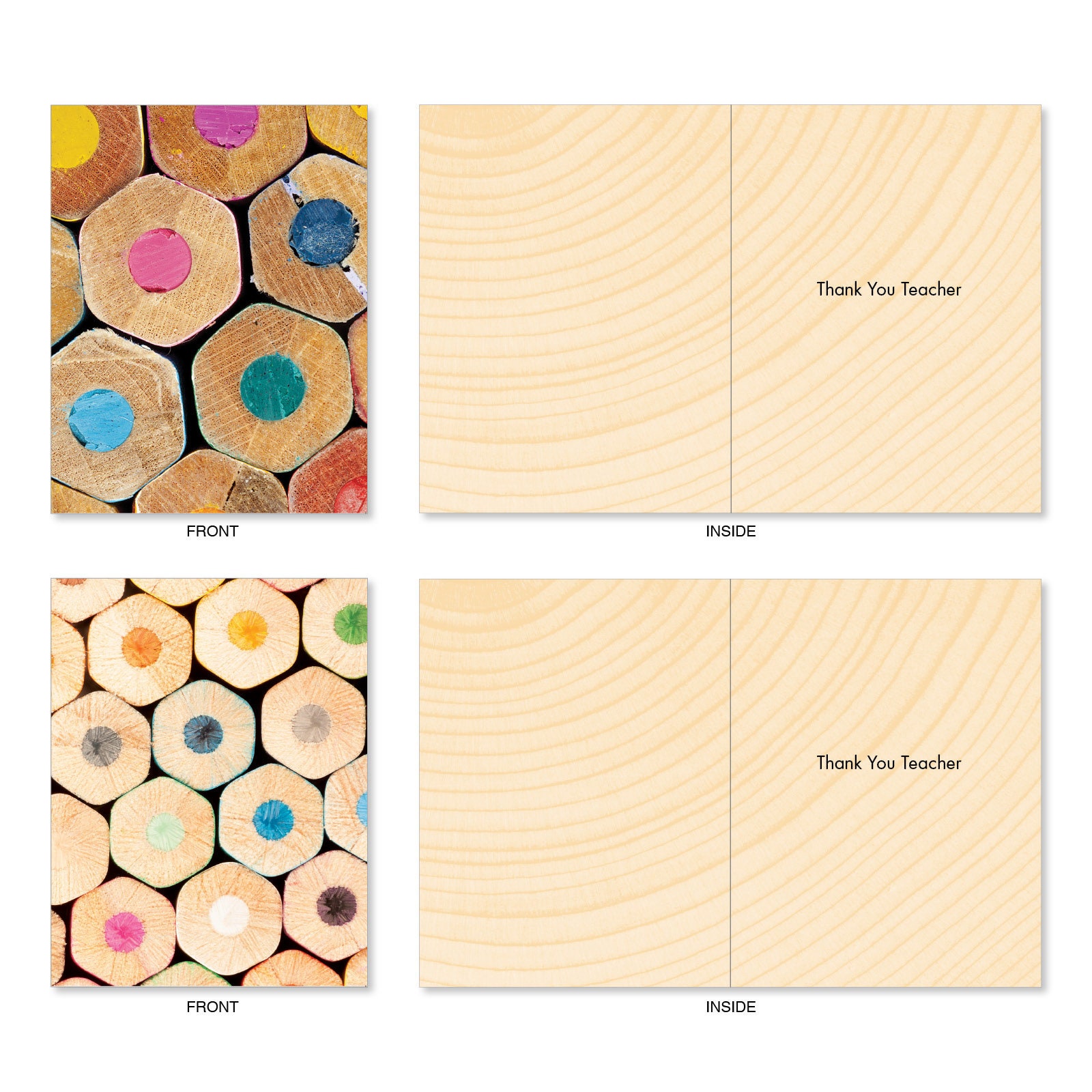 10 Assorted 'pencil Me In' Thank You Teacher Note - Etsy