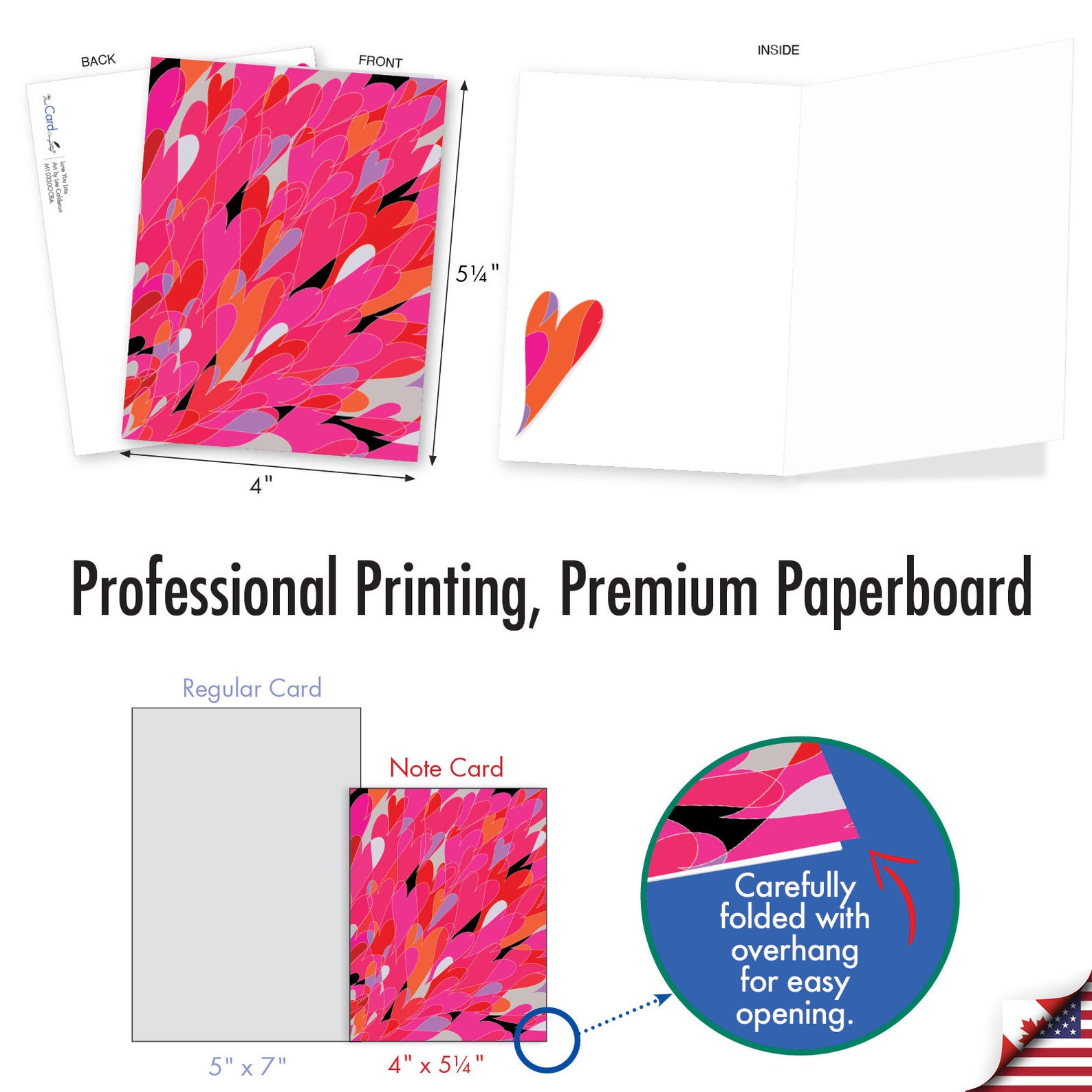20 Assorted Blank Note Cards Set 4x5.12" W/ Envelopes (10 Designs, 2 ...