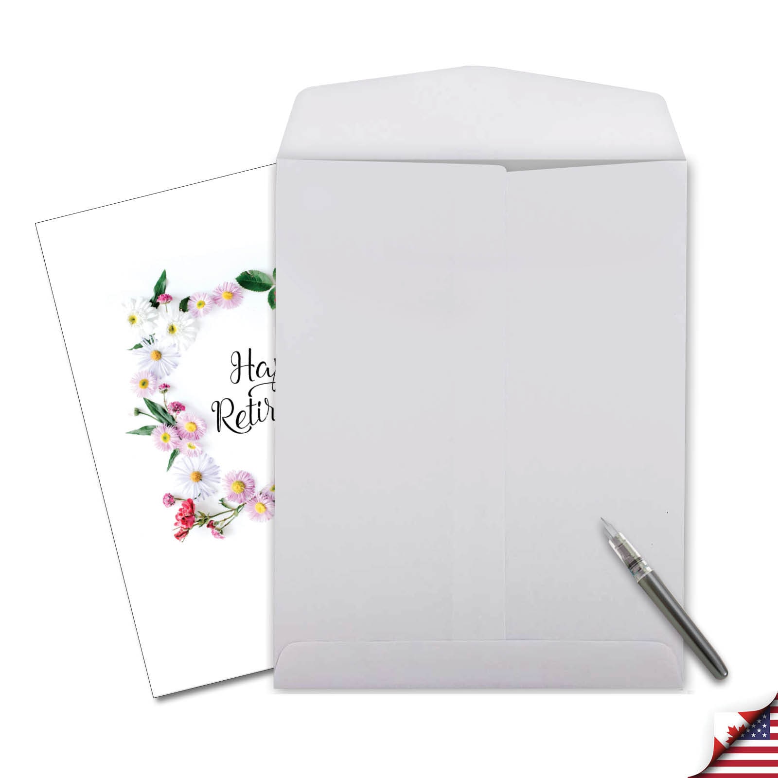 Jumbo Retirement Greeting Card From Us 8.5x11 Inch With Envelope (1 ...