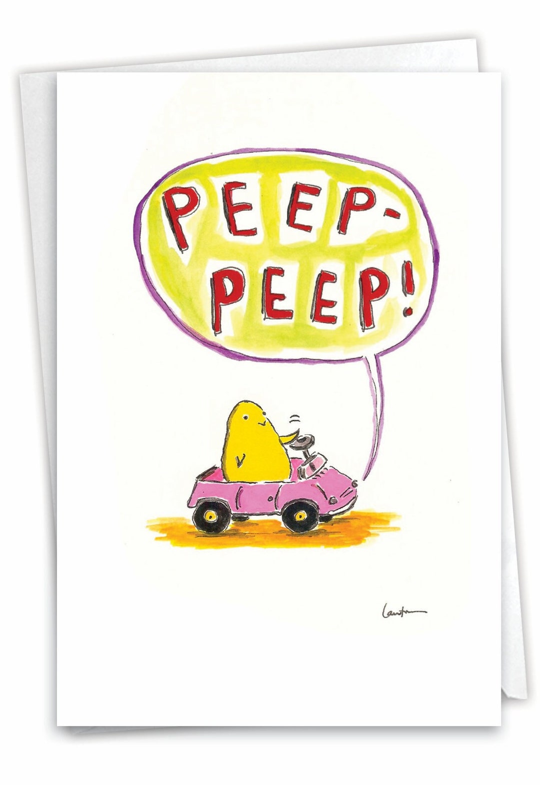 Peep Peep: Hilarious Easter Greeting Card - Etsy