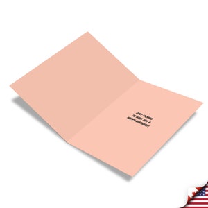 Funny Birthday Greeting Card With Envelope Bday Worth the Rash , for ...