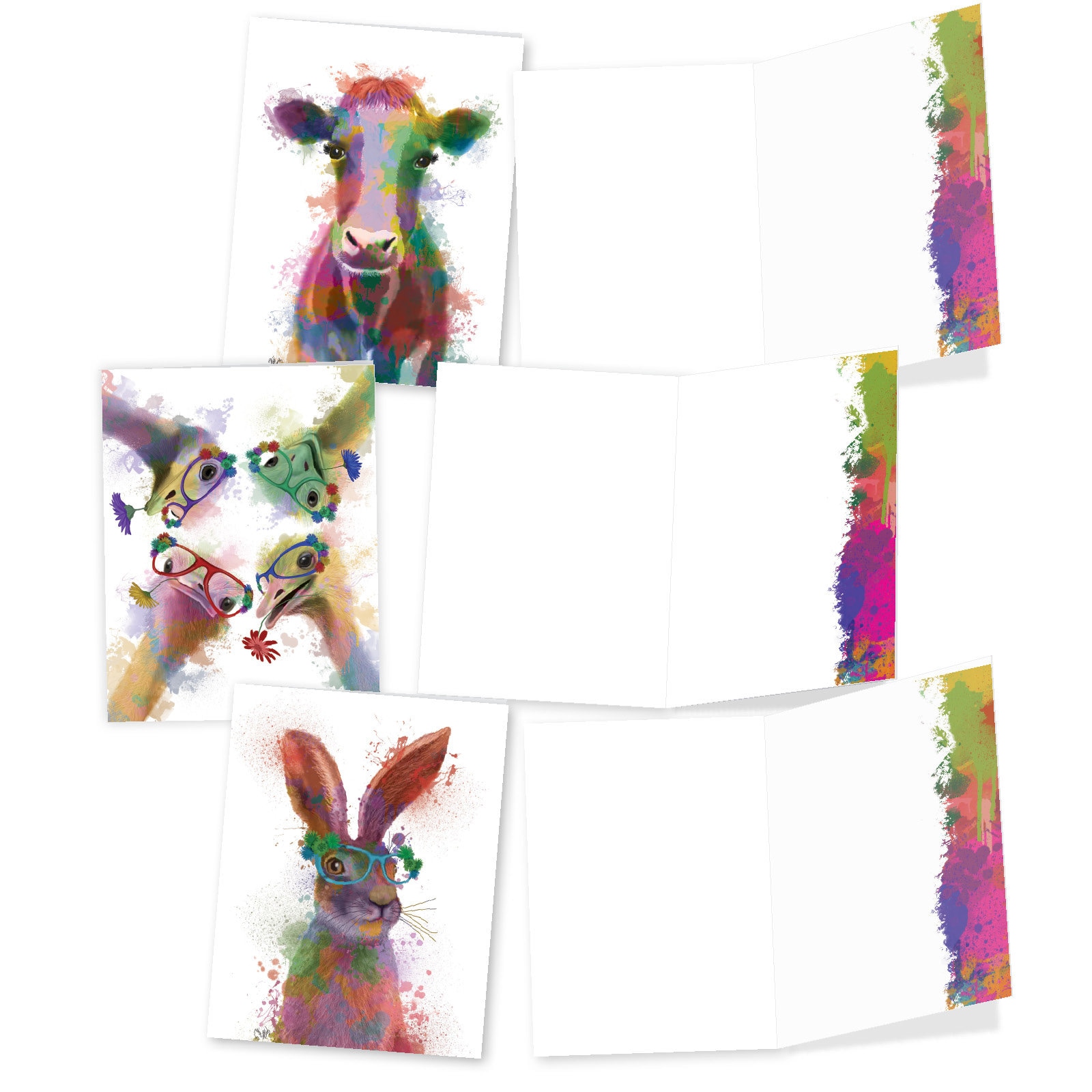 20 Assorted Blank Notes Bulk Pack 4 X 5.12 Inch With Envelopes - Etsy