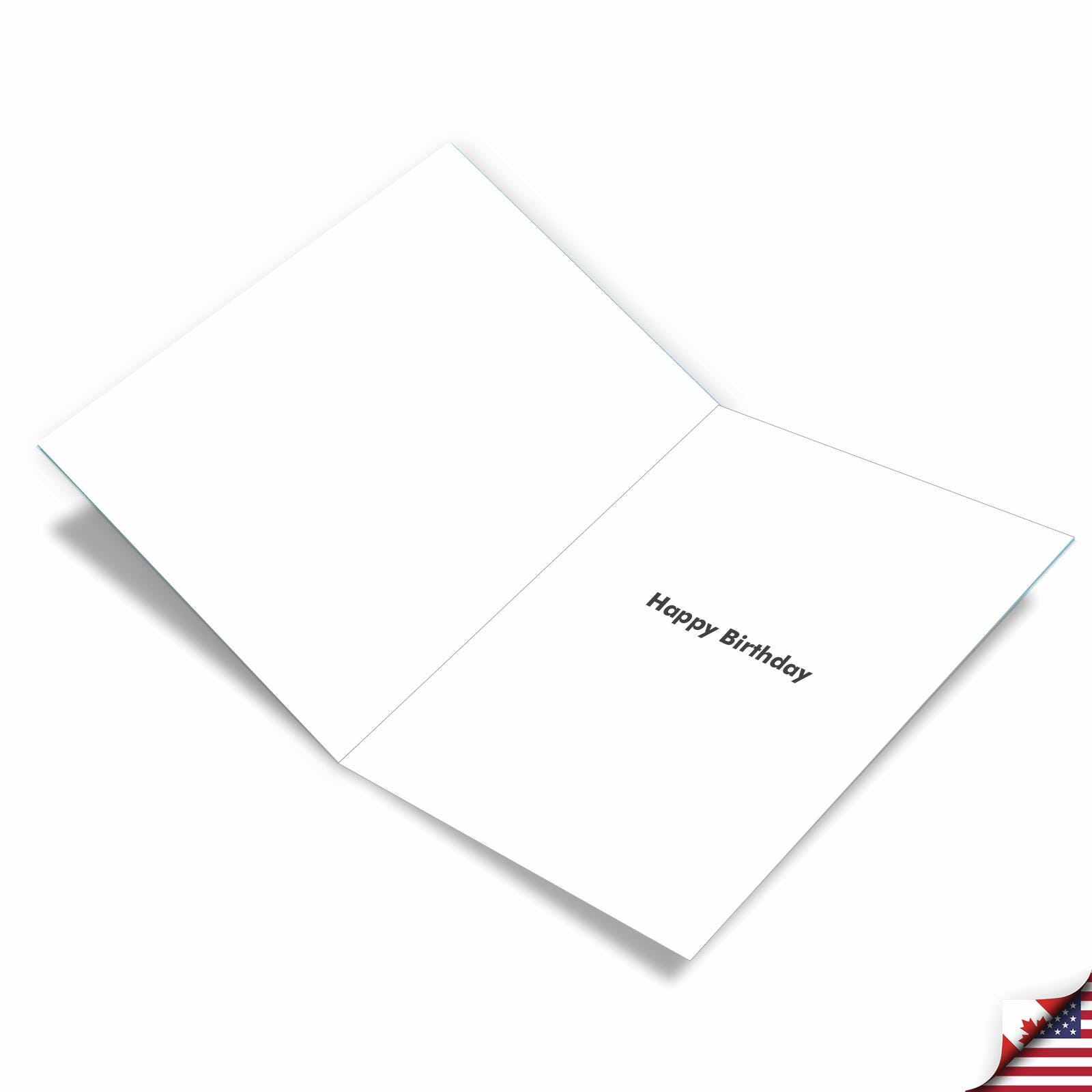 1 Large 40th Milestone Birthday Greeting Card 8.5x11 Inch With Envelope ...