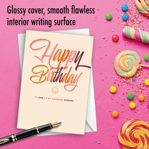 Nobleworks Funny Birthday Greeting Card With 5 X 7 Inch Envelope 1 Card ...