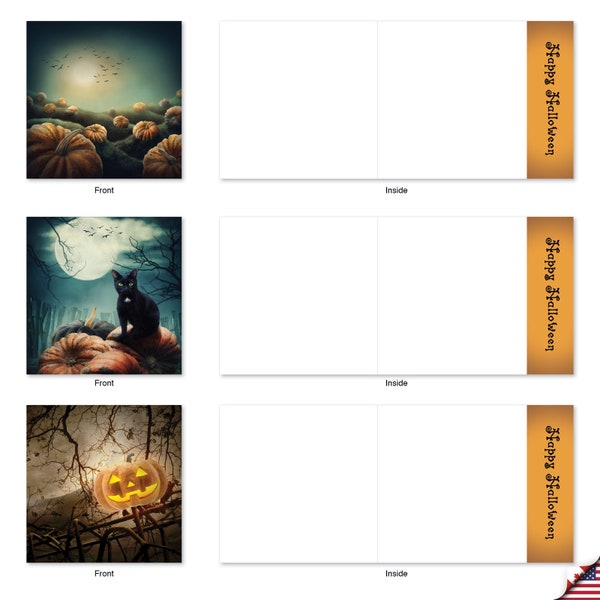 Halloween Cards - Etsy