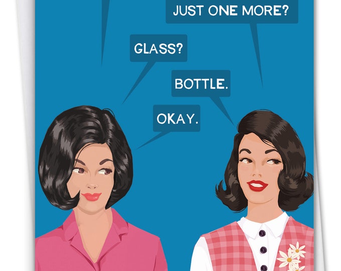 Hysterical Birthday Greeting Card With 5 X 7 Inch Envelope 1 Etsy