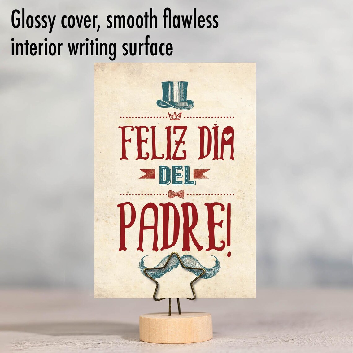 Spanish Father's Day Greeting Card With 5 X 7 Inch Envelope (1 Card ...