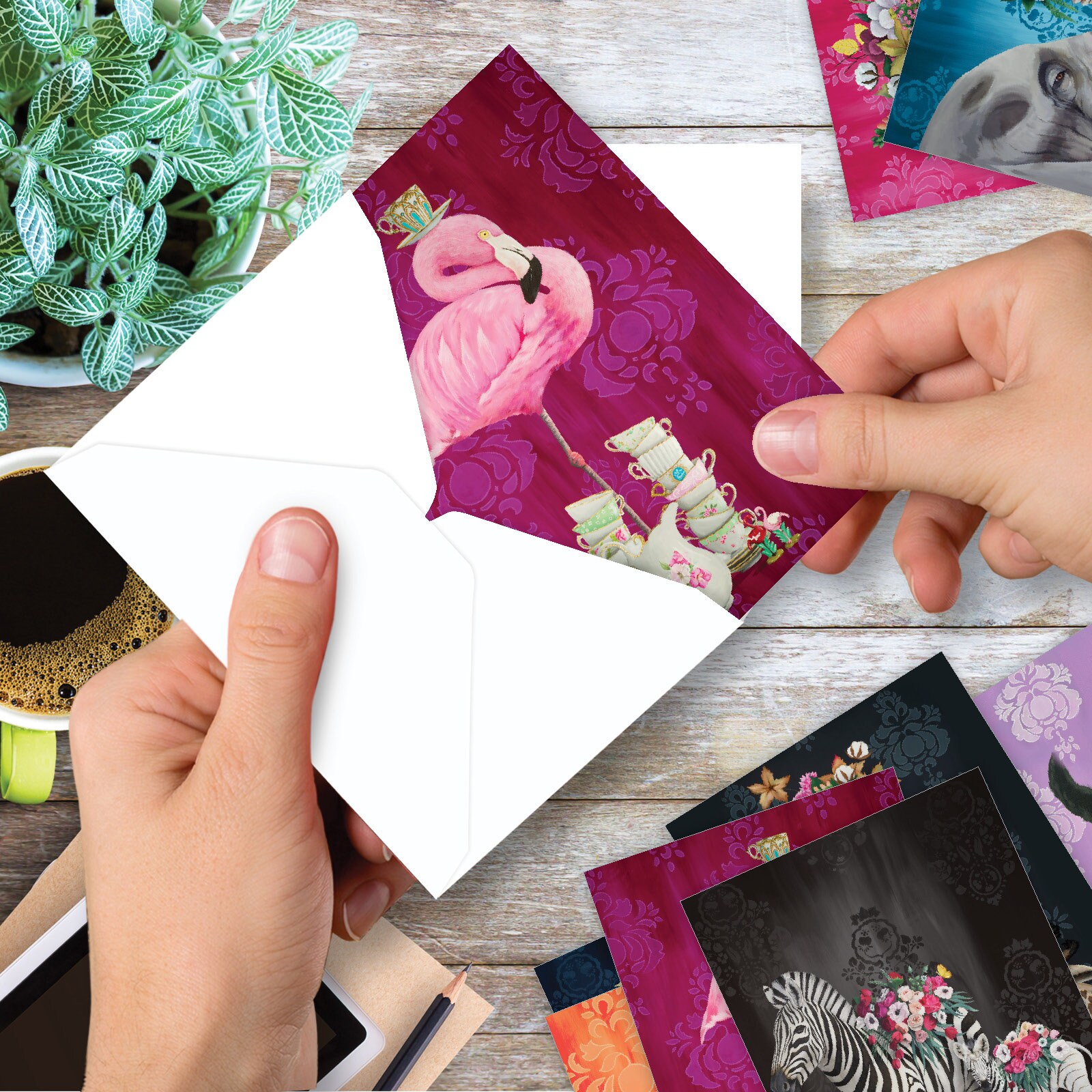 20 Assorted Blank Note Cards Bulk Pack 4 X 5.12 Inch With - Etsy