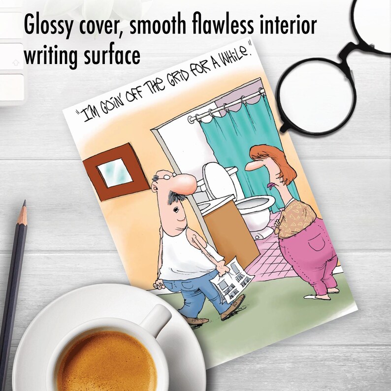 Funny Blank All Occasions Greeting Card With Envelope (1 Card) Blank ...