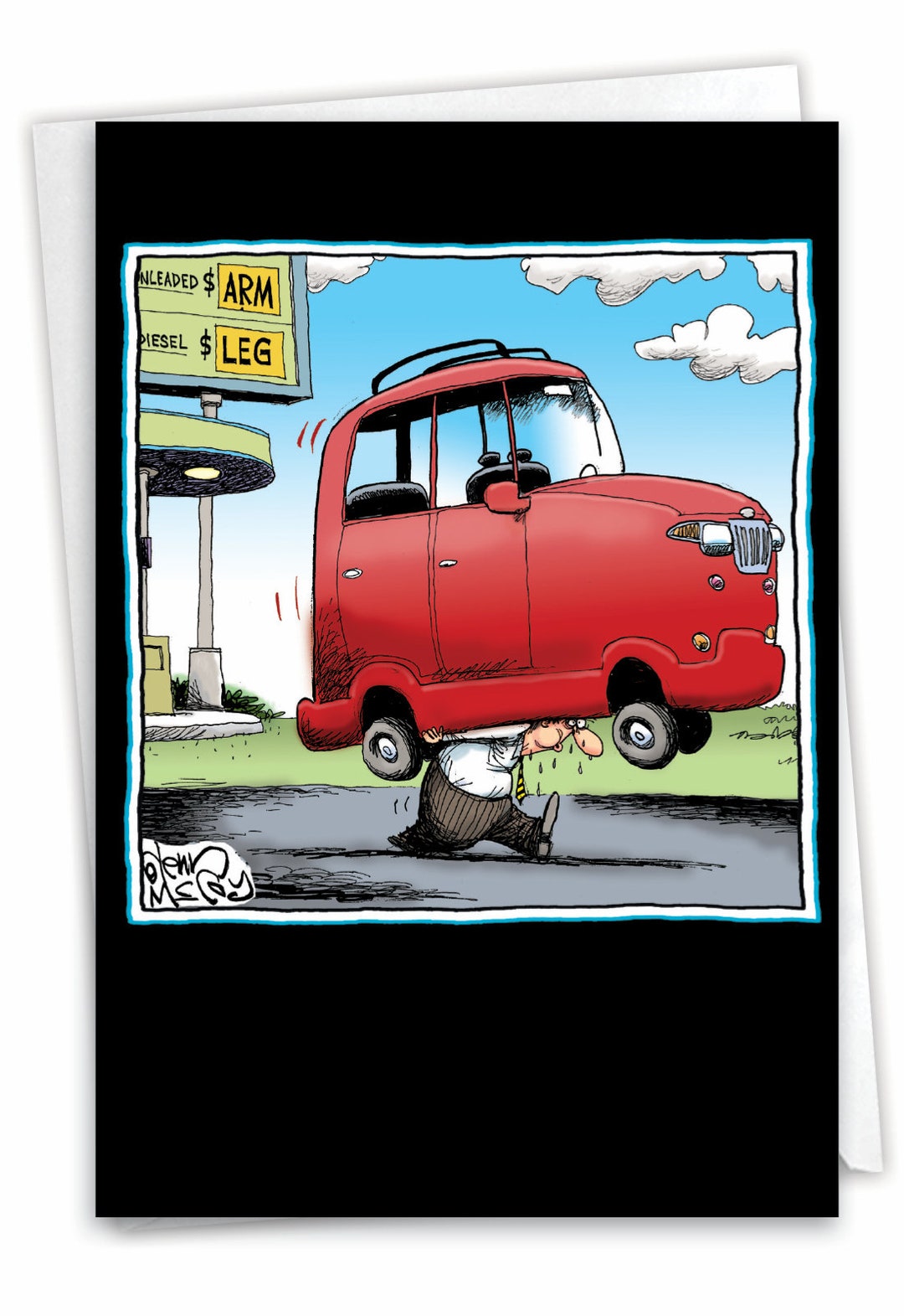 Arm and Leg Birthday Funny Birthday Card With Envelope for Him or Her ...