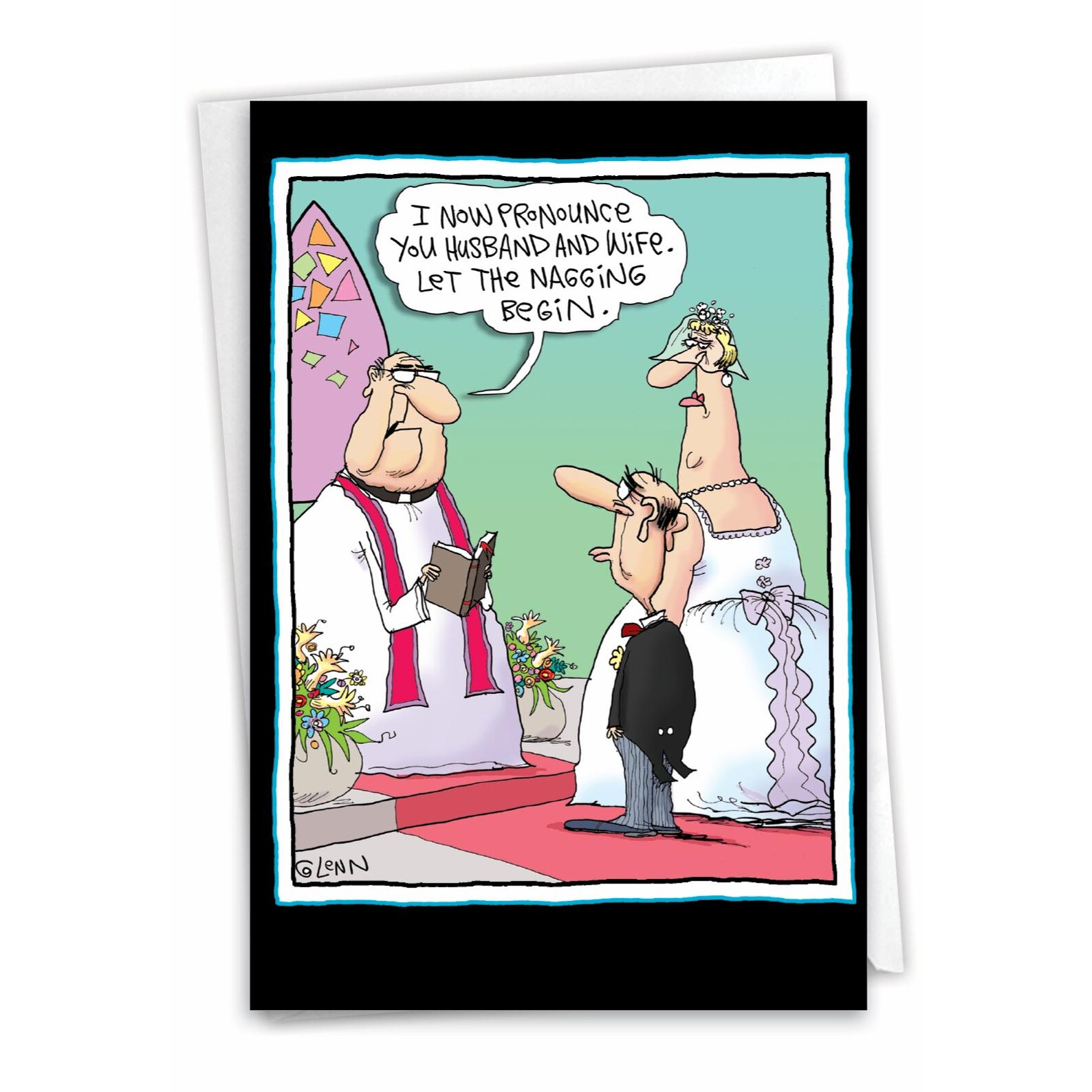 Funny Congratulations Greeting Card With Envelope - Congats, Good Luck ...