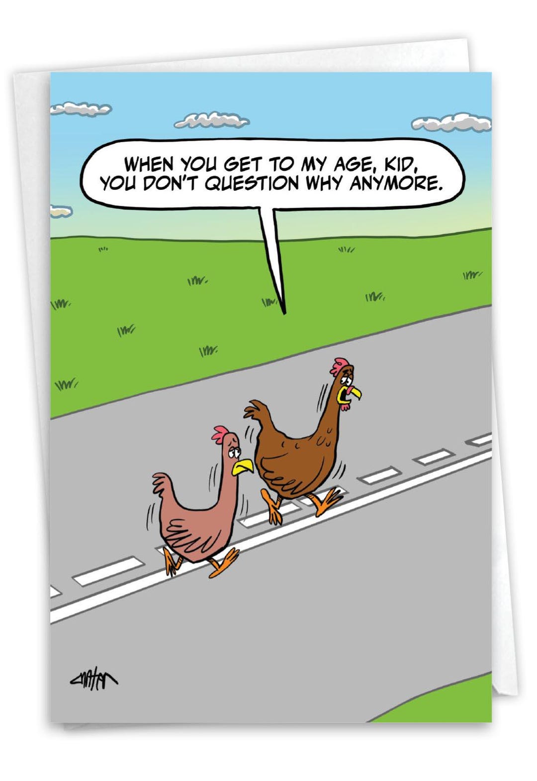 Nobleworks Funny Birthday Greeting Card With 5 X 7 Inch Envelope 1 Card ...