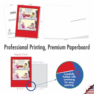 Christmas Greeting Card W/ Envelope (1 Card) Merry Christmas Holiday ...