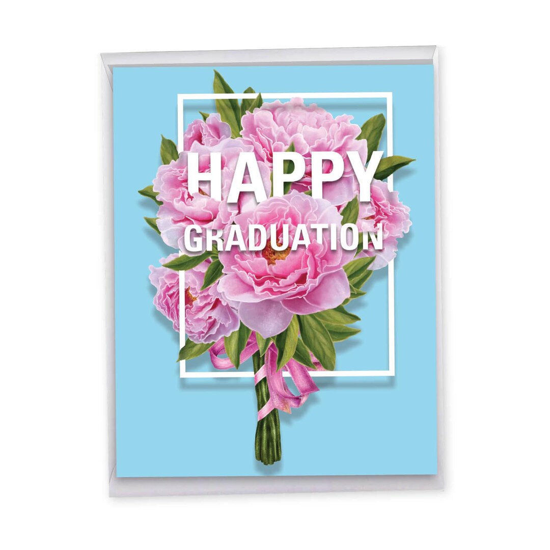 Large Graduation Card W/ Envelope (8.5 X 11 Inch) Jumbo Greeting Card ...