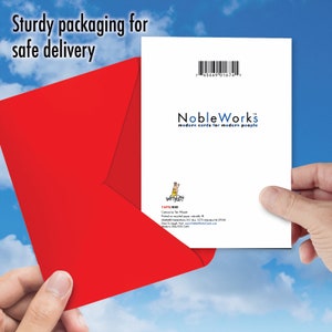 Funny Christmas Greeting Card With Envelope - Merry Christmas Holiday ...