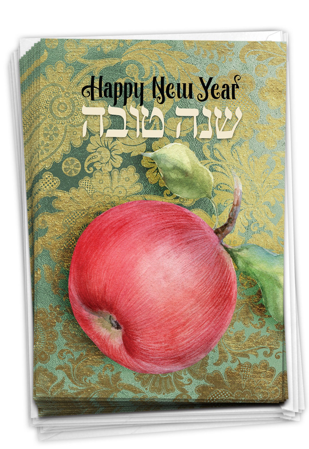 12 Rosh Hashanah Greeting Cards Bulk Pack With 5 X 7 Inch - Etsy