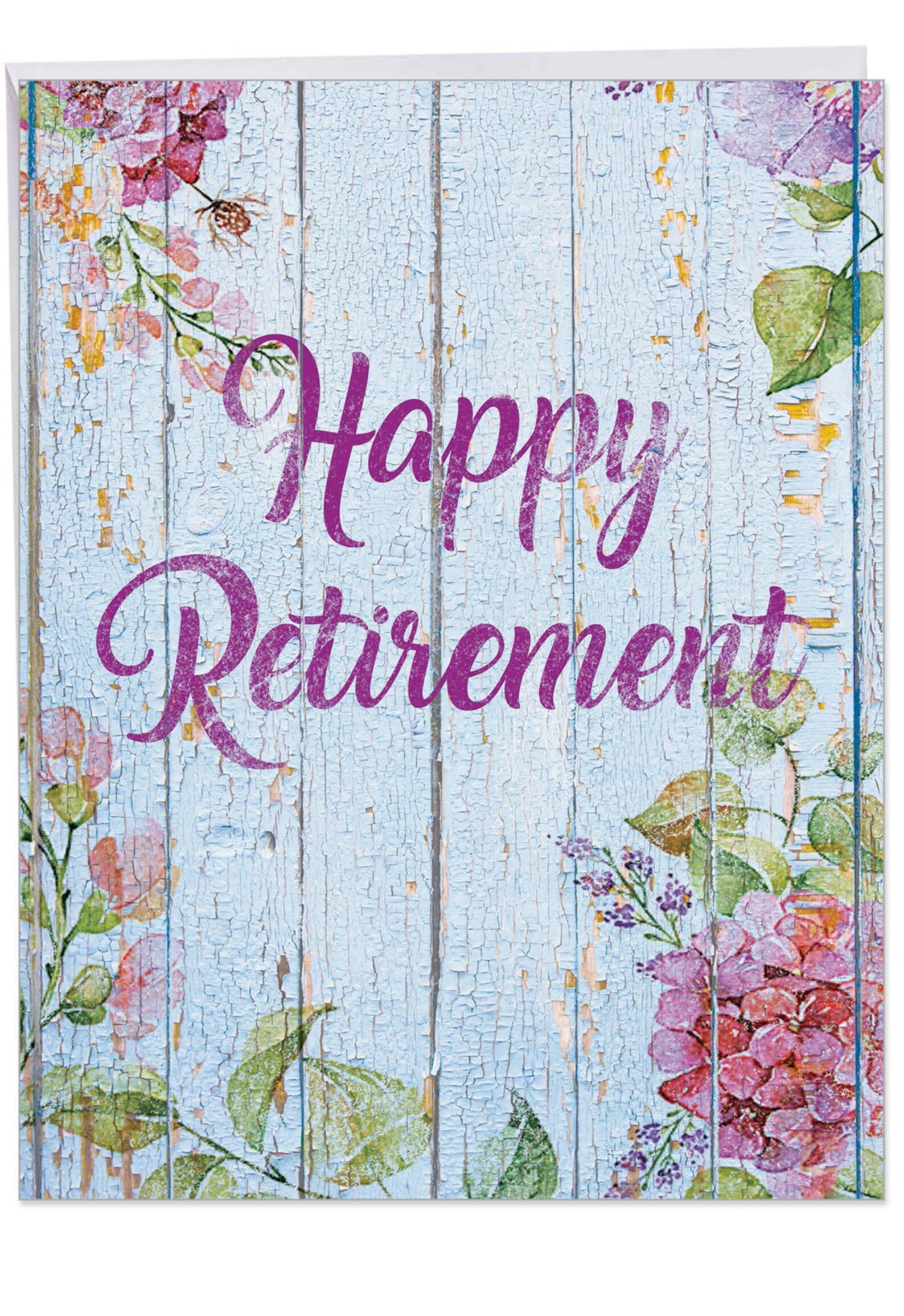 Jumbo Retirement Greeting Card From Us 8.5 X 11 Inch With - Etsy