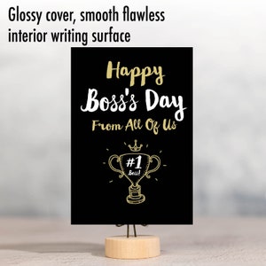 Funny Boss's Day Greeting Card From Us W/ Envelope 1 Card Co-worker ...