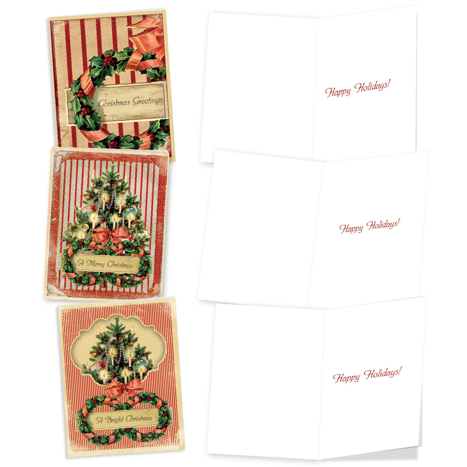 10 Assorted Holiday Memories Christmas Cards With Envelopes 4 - Etsy