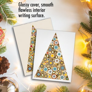 10 Assorted Christmas Note Cards Packed Set 4 X 5.12 Inch With ...