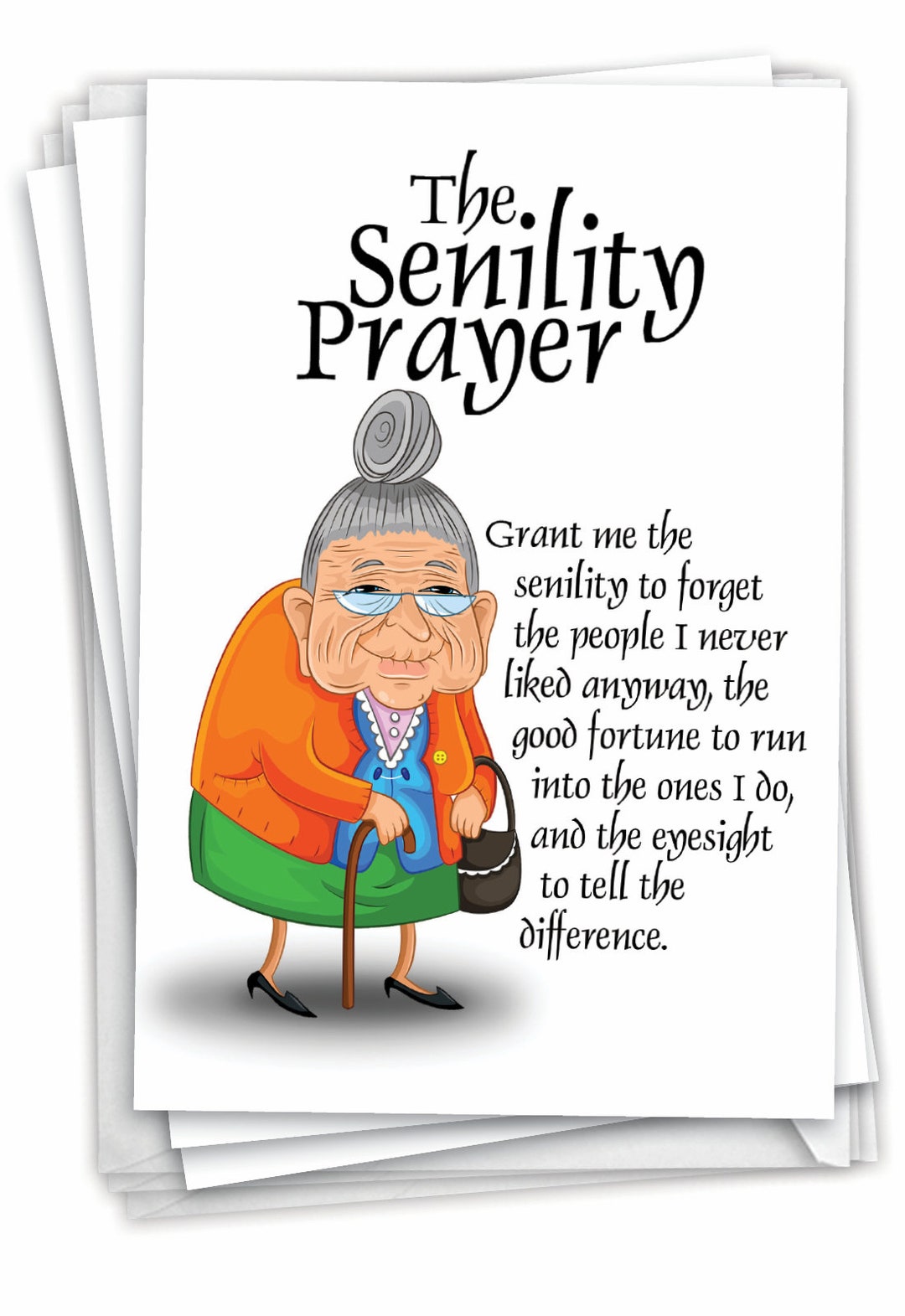 Pack of 3 Funny Birthday Greeting Cards With Envelopes 1 - Etsy