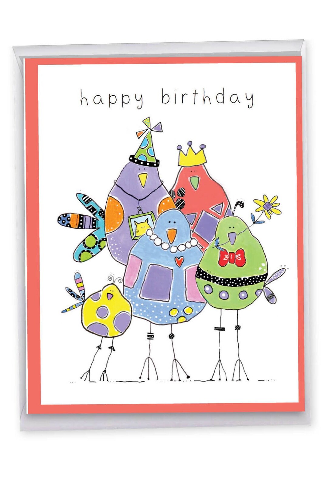 Extra Large Birthday Greeting Card 8.5 X 11 Inch With Envelope (1 Pack ...
