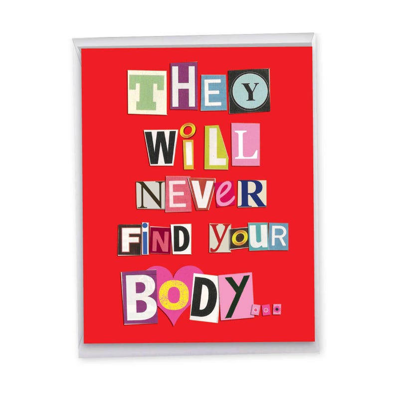 Extra Large Funny Birthday Greeting Card 8.5x11 Inch With Envelope (1 ...