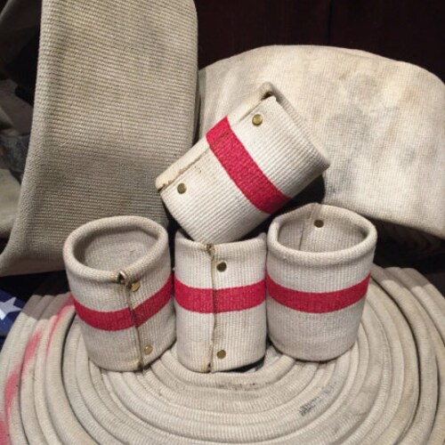 Fire Hose Bench Firefighter Thin Red Line Birthday Gift - Etsy