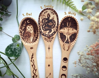 Pyrography Spoons - Etsy