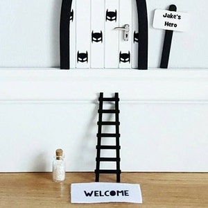 Fairy Door Ladder, Miniature Ladder Wooden, Fairy Ladder, Fairy Door ...