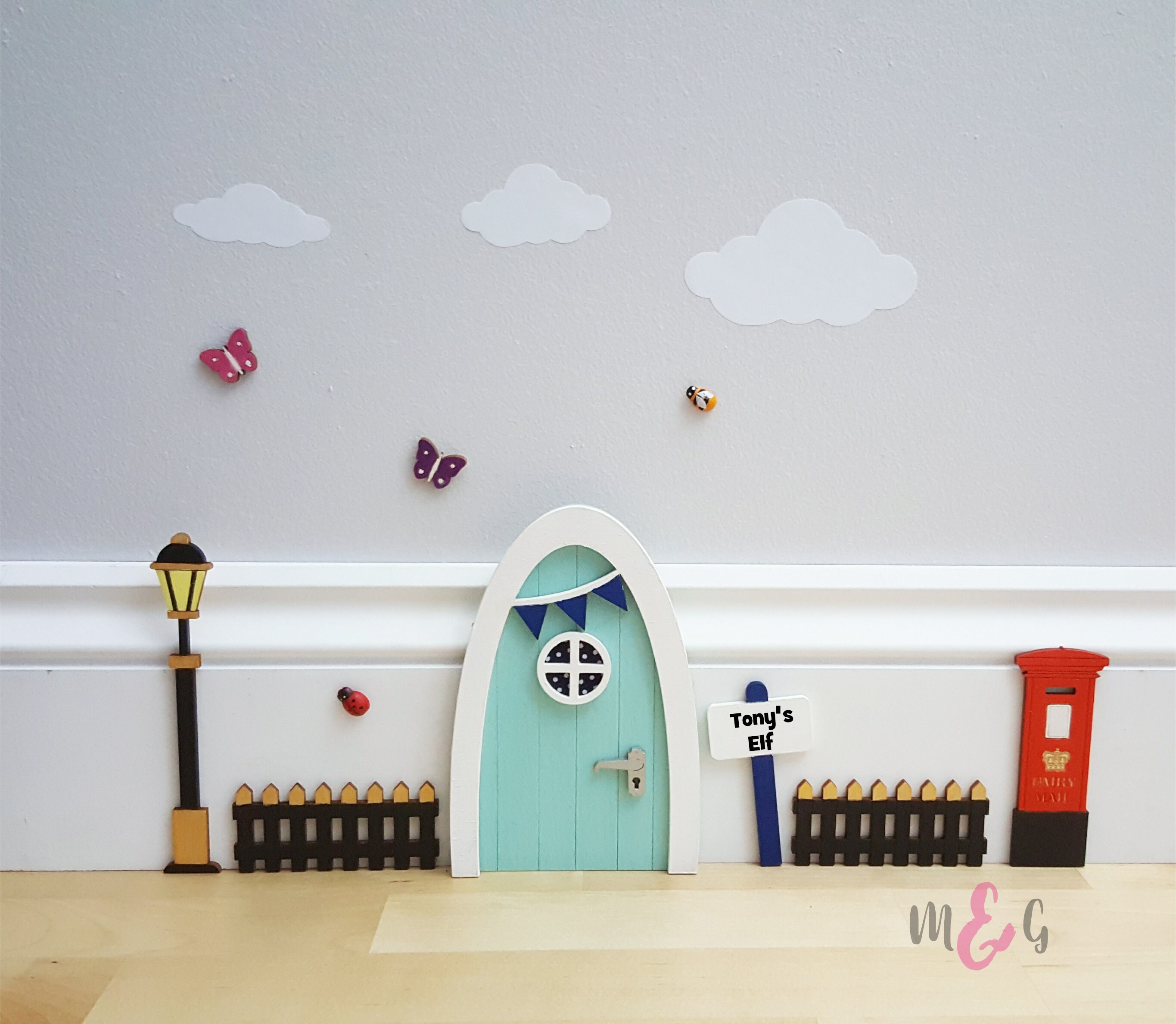 Fairy Door Picket Fence Elf Door Accessory | Etsy