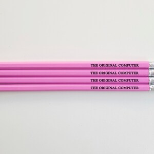 The Original Computer Quote Pencils Stocking Filler Funny Pencils ...