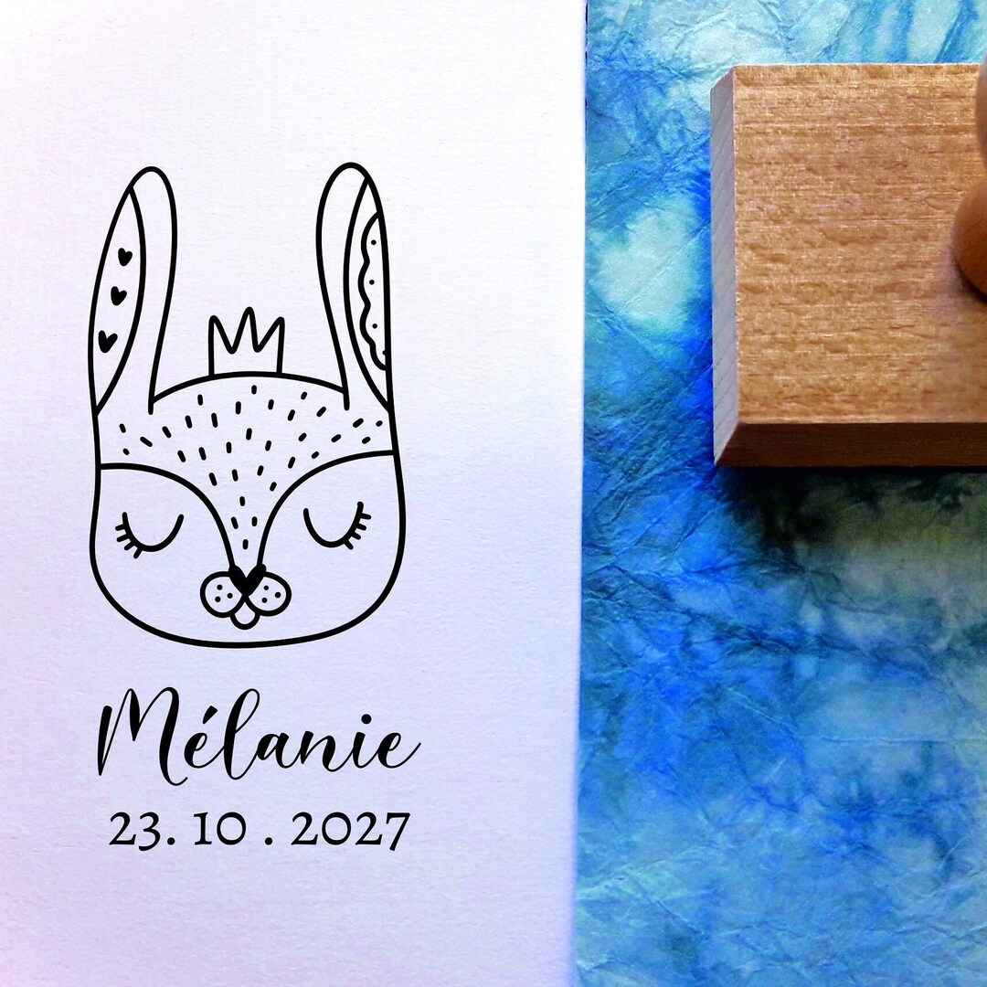 Personalized Custom Birth Stamp, First Name Stamp, Stamp to Mark Your ...