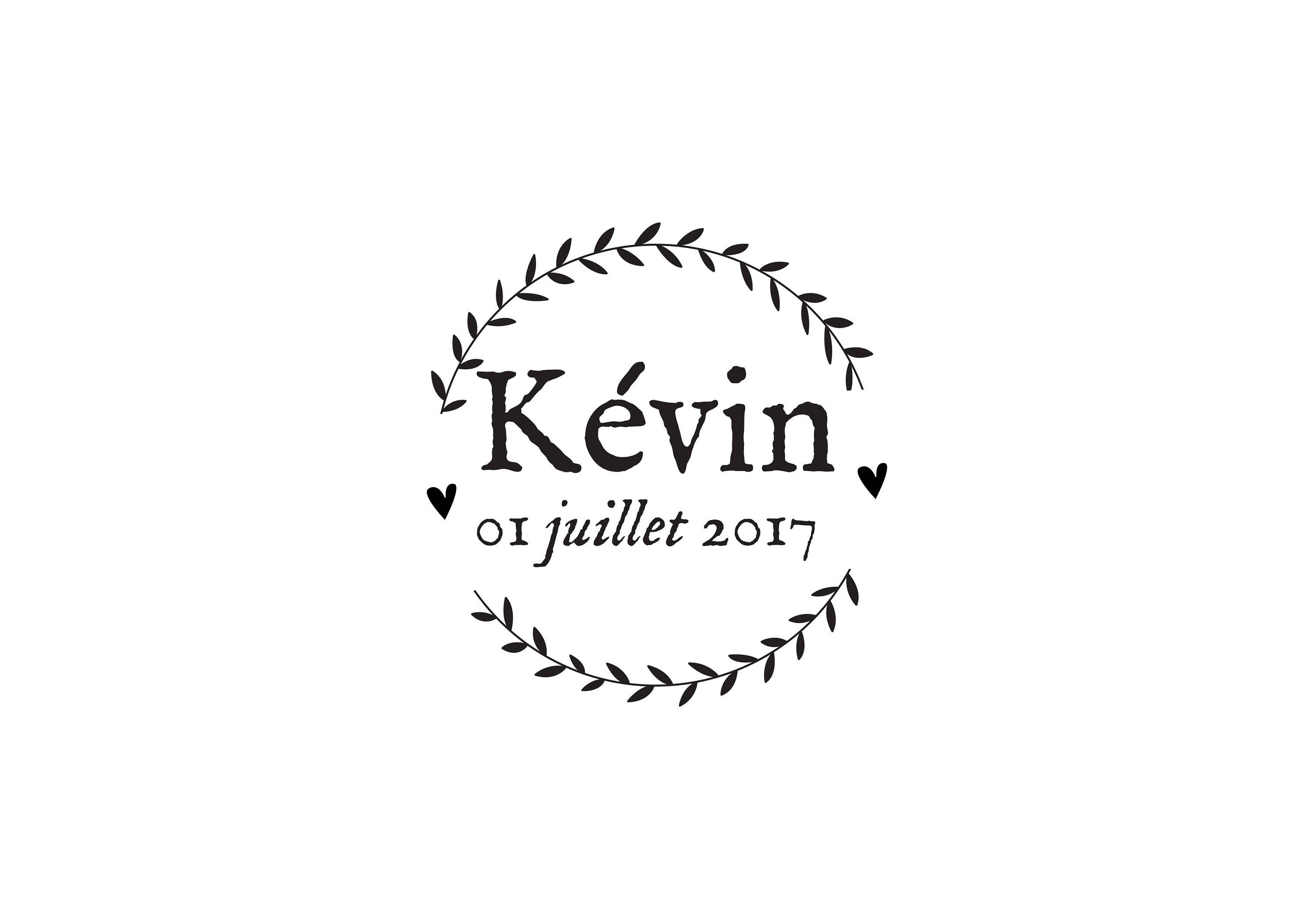 Personalized Baptism Stamp Kevin, Custom Baptism Stamp, Personalized ...