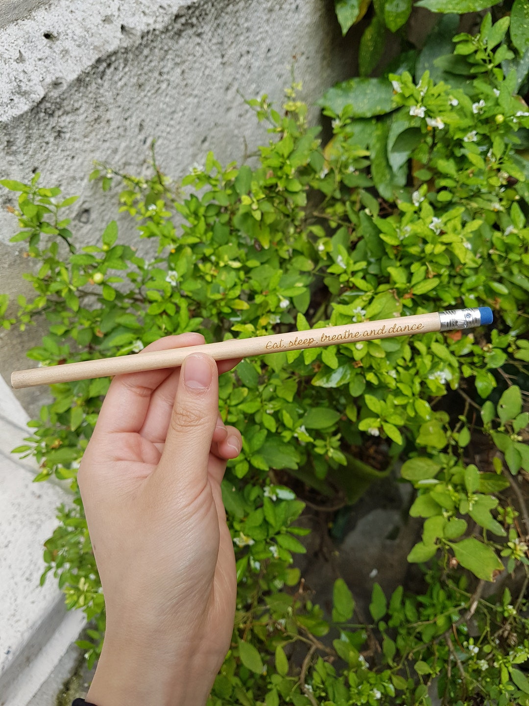 Set of Two Pencils With Quote With Words or Quote Wooden Pencils ...