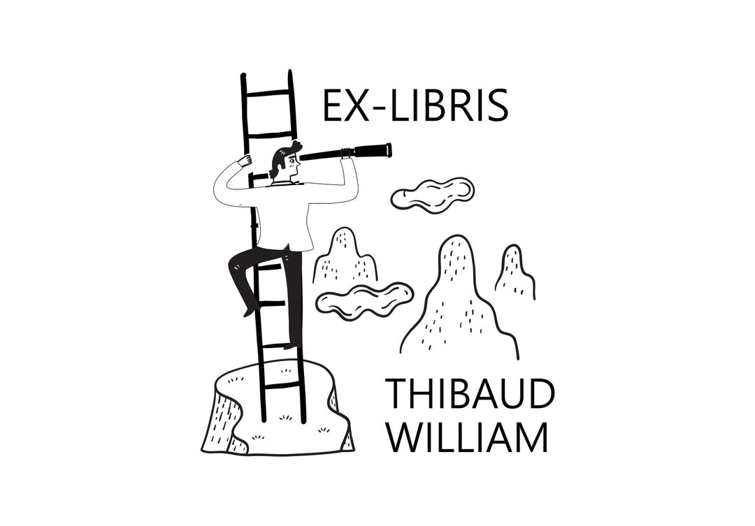 Custom-made Sandra Ex-libris Stamp, Stamp to Mark Books and Stationery ...