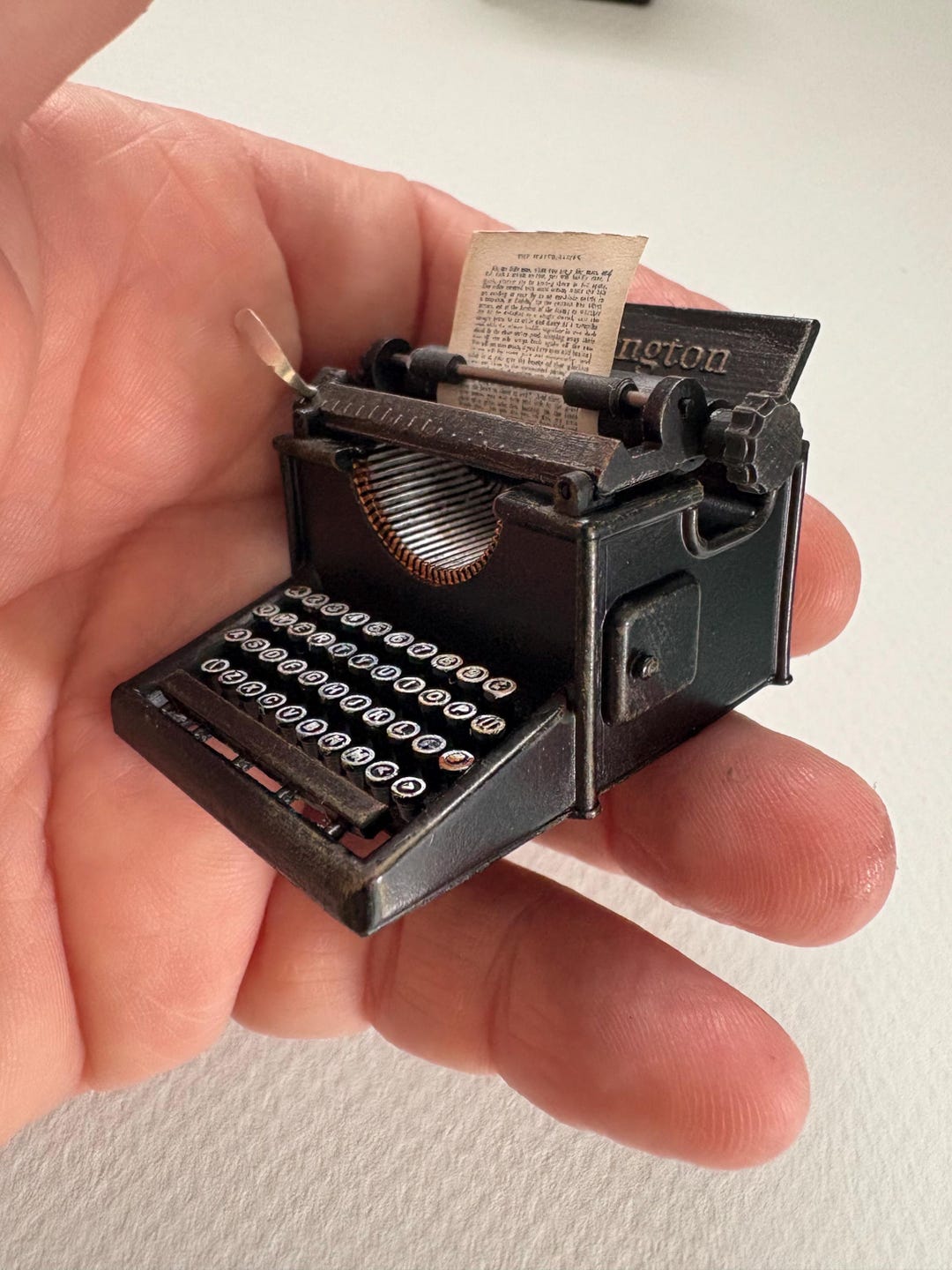 A Dollshouse Miniature Typewriter - Etsy