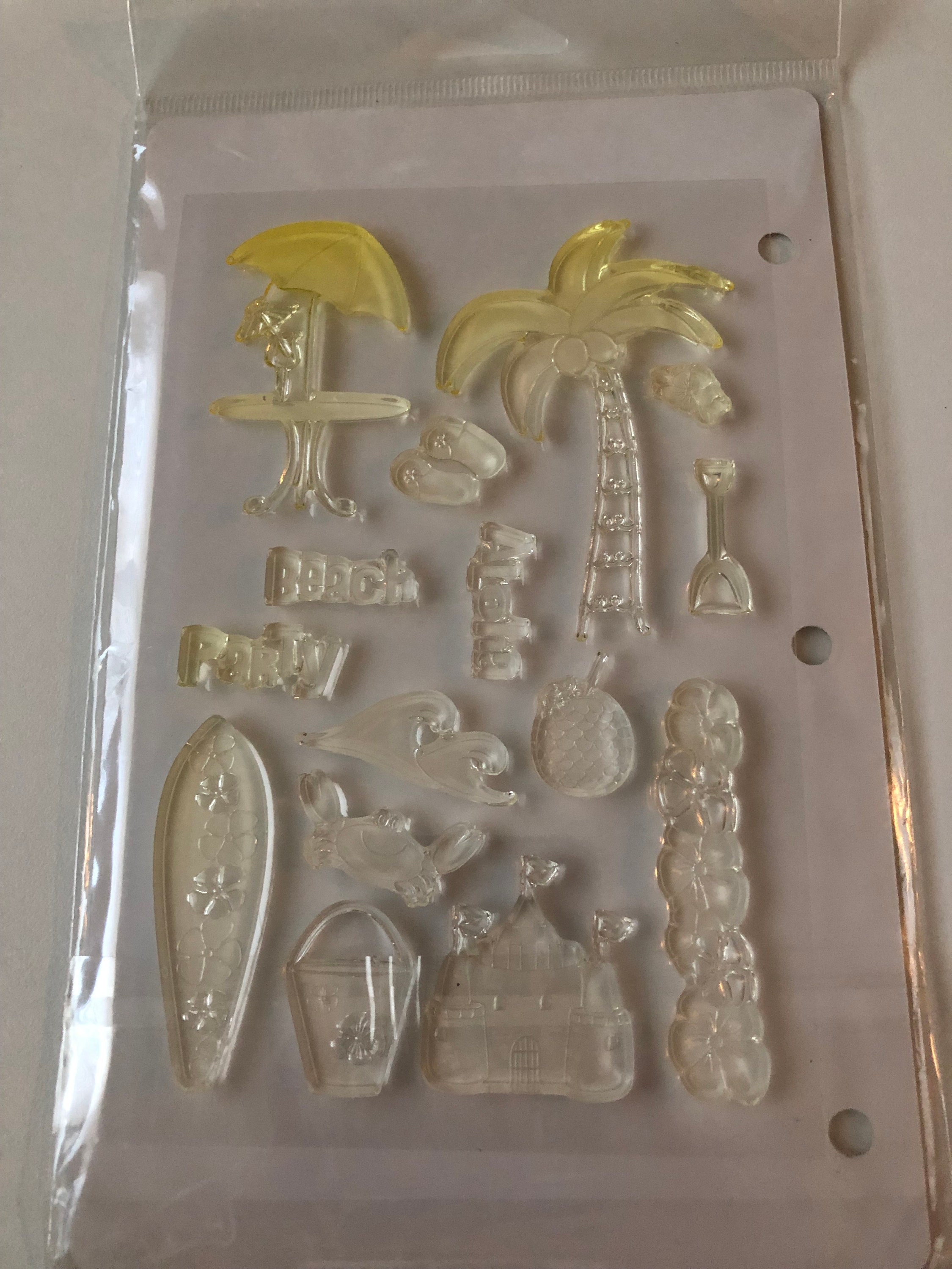 Our Craft Lounge life's a Beach Clear Stamp - Etsy